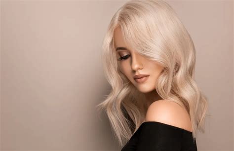 Olive Skin Tone With Platinum Blonde Hair