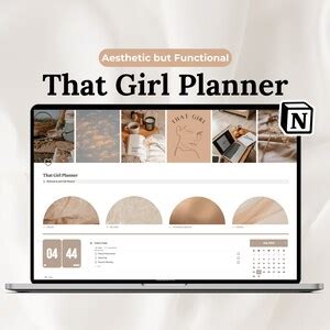 Notion Template Notion Habit Tracker Notion Life Planner Notion Dashboard Notion That Girl