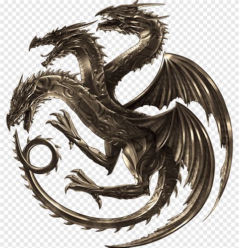 Three Headed Dragon Targaryen Abstract Waving Flag Red Three Headed