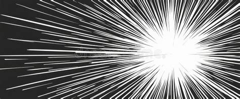 Dynamic Burst Of Light Radiating From A Central Point Stock Image Image Of Speed Explosion