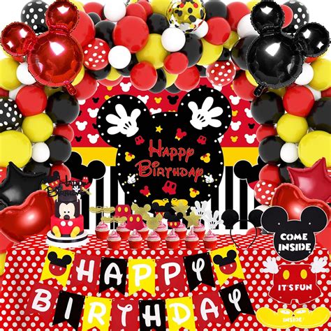Mickey Mouse Birthday Package Birthday Party