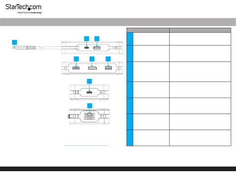 User Manual StarTech Com DKT31CDHPD3 English 2 Pages