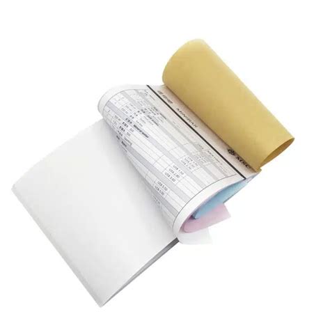 Custom Printed Carbonless Invoice Books Ybj Book Printing