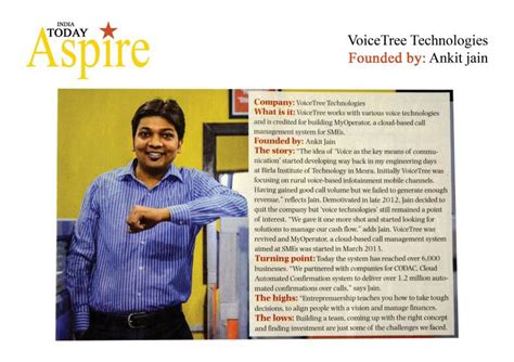 Myoperator On Linkedin India Today Interviews Ankit Jain Founder