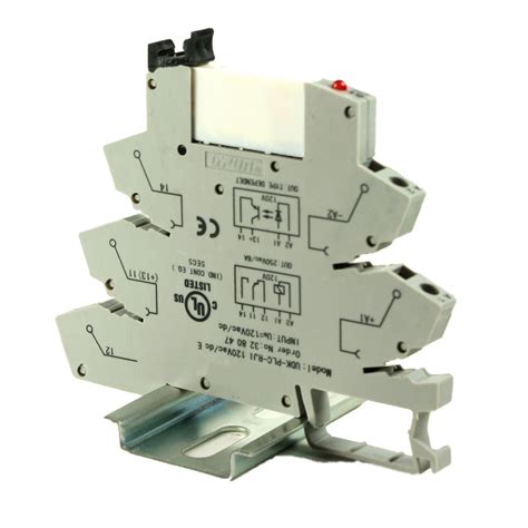 Terminal Block Relay 48v Din Rail Relay 48vdc With Spring Terminal Block Connections Spdt