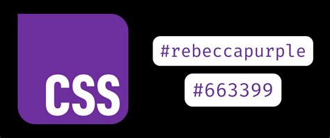 💜 The Special Meaning Behind The New Css Logo Rebeccapurple Dev