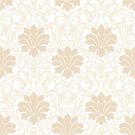 Free Vector Damask Seamless Pattern Classical Luxury Old Fashioned
