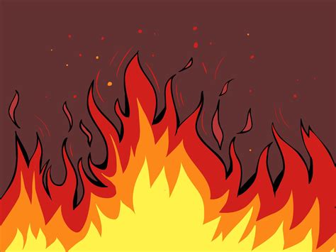 How To Draw A Fire Easy Drawing Tips Guide