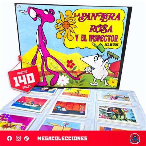 Álbum La Pantera Rosa Y El Inspector Navarrete Set Completo De