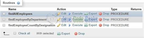 Spring Jdbc Storedprocedure Class Example Java Code Geeks