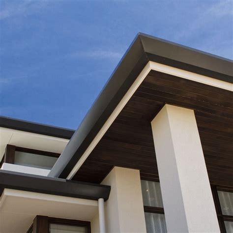 Edge Gutter 200mm Width Colour Armour Grey