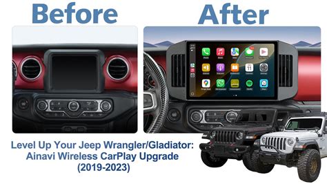 Level Up Your Jeep Wranglergladiator Ainavi Wireless Carplay Upgrade