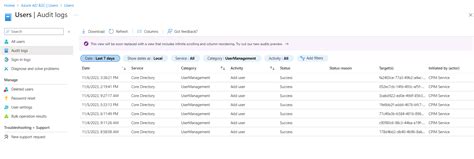 Azure Active Directory B2c Sign In Logs Microsoft Qanda