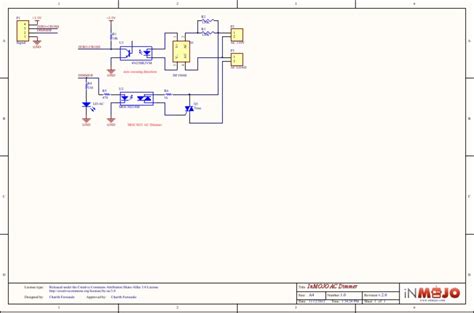 Ac Dimmer Schematic V 2 Pdf Pdf