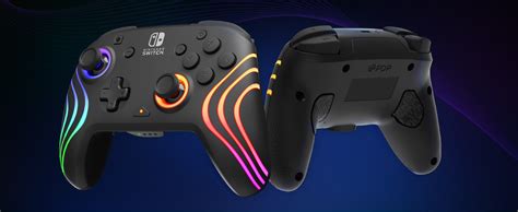 Pdp Afterglow Wave Wireless Rgb Gaming Controller Nintendo Switch Switch Lite