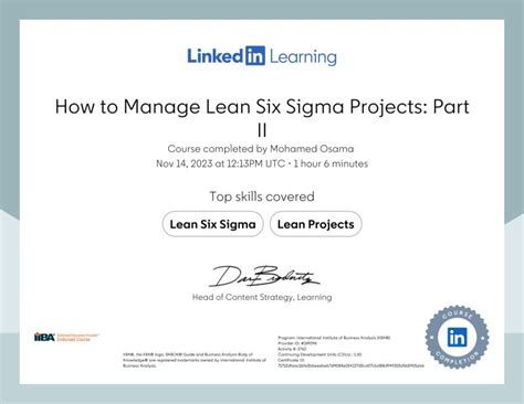 Mohamed Osama On Linkedin Certificate Of Completion