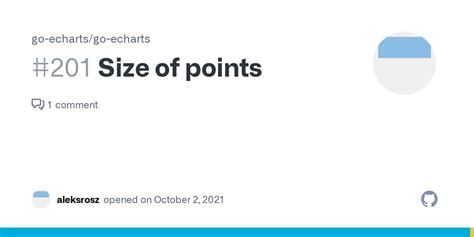Size Of Points · Issue 201 · Go Echartsgo Echarts · Github