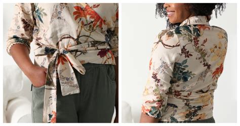 Curve Appeal Adjusting The Back Of Wraps Sew Daily