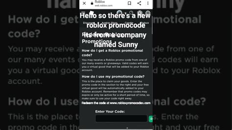 New Roblox Promocode Mercadolibrefedora2021 Robloxpromocodes Robloxshorts Youtube