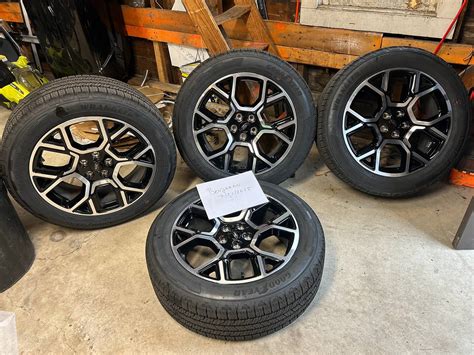 Minnesota 2025 Lariat 19 Oem Wheels With 225 55r19 Goodyear Wrangler
