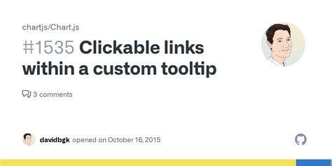 Clickable Links Within A Custom Tooltip Issue Chartjs Chart Js GitHub