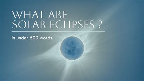What Are Solar Eclipses