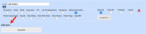How Do I Add A New Tab In The Patient Chart Kipu Health