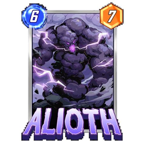 Alioth Pantheon Marvel Snap Card Variant Marvel Snap Zone