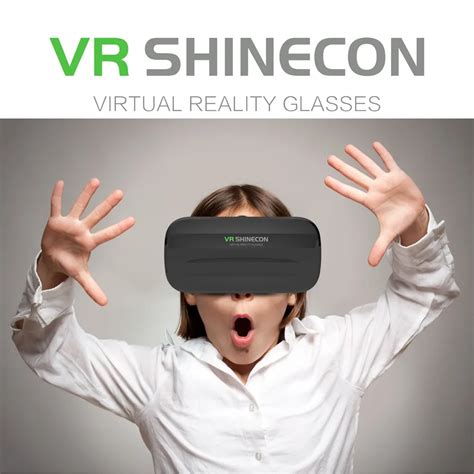 Shinecon Vr Virtual Reality 3d Glasses Headset For 3d Movies Gamesvr