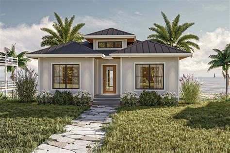 One Story Beach House Style Coastal House Plans Best Beach House