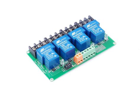 Modul Releu Cu 4 Canale 30a Cu Izolare Optocuplor 5v Suporta Trigger Inalt Si Scazut