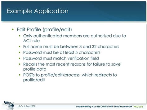 Ppt Implementing Access Control With Zend Framework Powerpoint Presentation Id4973258
