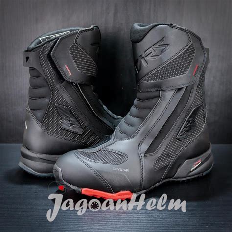 Jual Sepatu Alpinestars Rt 7 Drystar Black Red Boots Touring Water