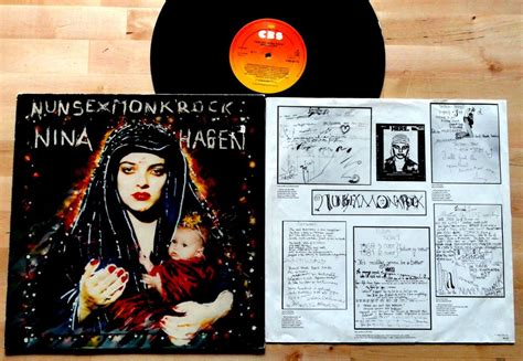 Lp Nina Hagen Nun Sex Monk Rock 1982 Kult Punk Rock Doccasion à