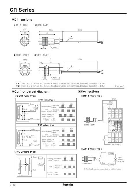 Cr30 15dp Autonics Proximity Sensor Capacitive Dc 3 Wire Cr Series Cylindrical Type At Best
