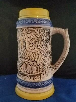 Hofbrauhaus Frauenkirche Ceramic Beer Stein 9 West Germany 901 Ebay