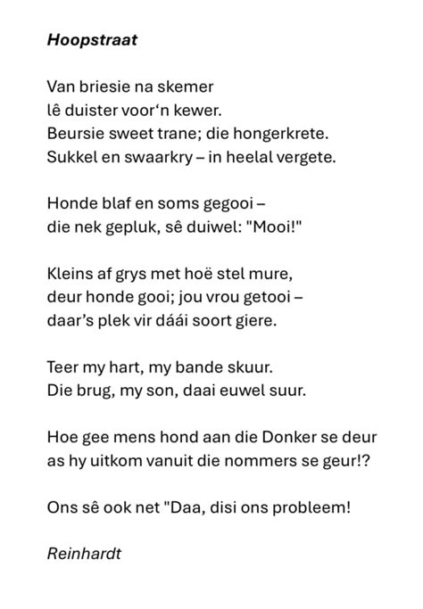 Afrikaans Is Groot In Jou Klaskamer Loer Deur Die Notas By Die
