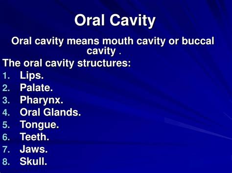 Ppt Understanding The Oral Cavity Structure Function And Feeding