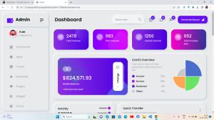 Free Animated Admin Dashboard Template 21 HTML CSS JAVASCRIPT