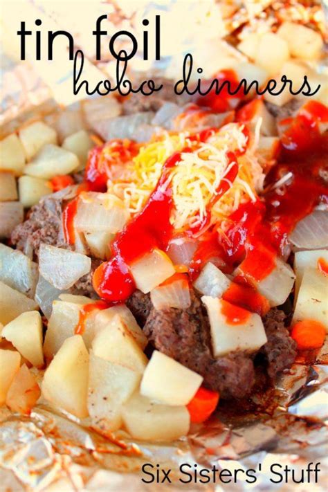 34 Tin Foil Recipes For Camping Or A Mess Free Dinner Rezepte Essen