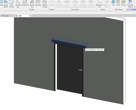 Solved Door Lintel Not Showing On Desired Cut Plane Level Autodesk