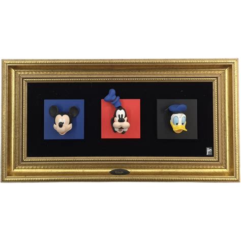 Mickey Mouse Goofy And Donald Duck Friends Wall Art Jie Keramik