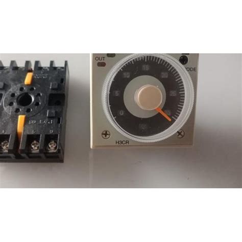 Jual TIMER H3CR A8 Delay Relay Mini 220VAc 220V AC H3CR A8 Socket Bkn OMRON Shopee Indonesia
