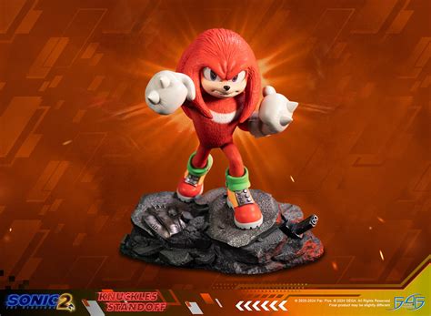 Sonic The Hedgehog 2 Knuckles Standoff Statue First 4 Figures Tokyo