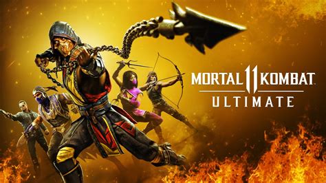 Mortal Kombat 11 Ultimate 2020 Box Cover Art Mobygames