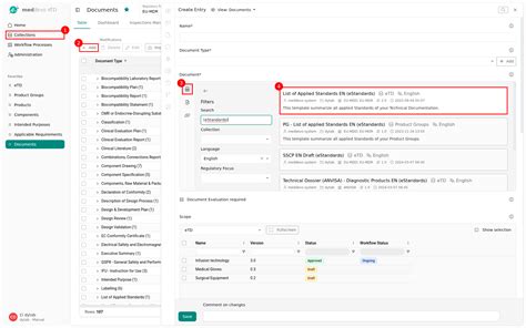 How To Create A List Of Applied Standards Loas For Product Groups