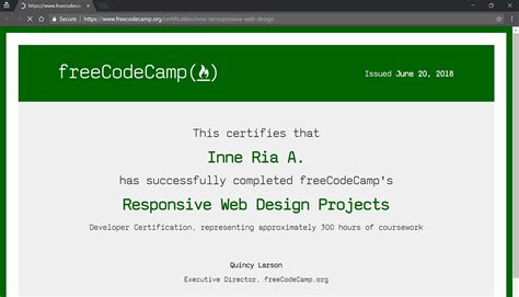 Certifications Now Showing On Dashboard The Freecodecamp Forum