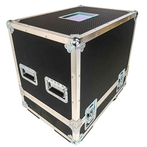 rcf hdl10a twin line array flightcase