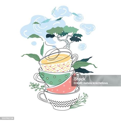 컵은 서로의 위에 서 있습니다 몇 컵 미니멀 한 스타일의 그래픽 개념에 대한 스톡 벡터 아트 및 기타 이미지 개념 건강한