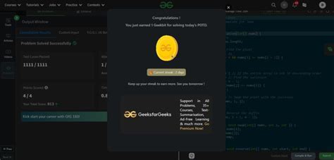 dheeraj kumar on linkedin gfg160 codingjourney javadeveloper gfg160